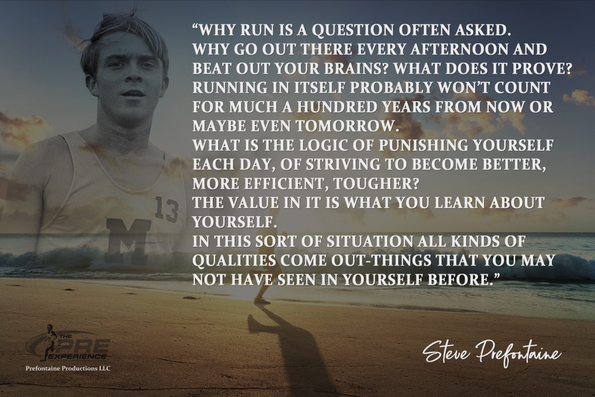 Prefontaine Poster 36×24 – Prefontaine Productions LLC – Steve Prefontaine